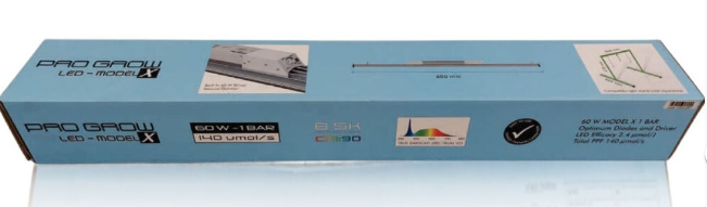 Pro Grow LED 60W Model X Single Bar | Dimmable – Pakenham Hydroponics